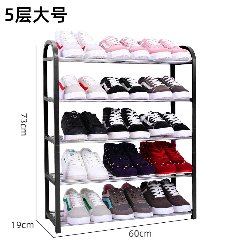 Multi-layer Shoe Rack Aluminum Metal Standing Shoe... – Grandado