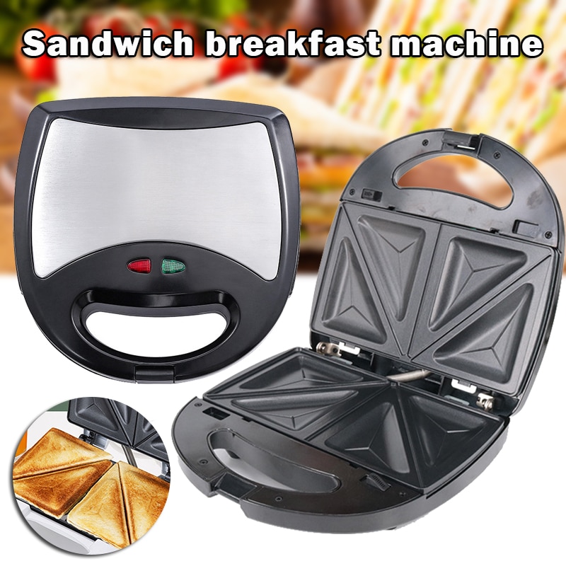 Mini Elektrische Wafel Maker Toast Ontbijt Machine... – Vicedeal