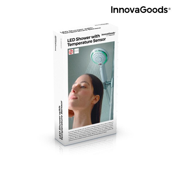 InnovaGoods LED Dusche mit Temperatur Sensor – Grandado