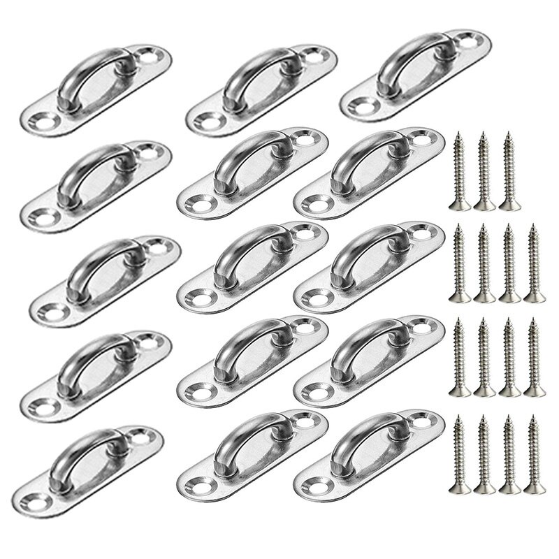 1.8X0.6 Inch Rvs Plafond Haak Pad Oog Plaat Marien... – Grandado