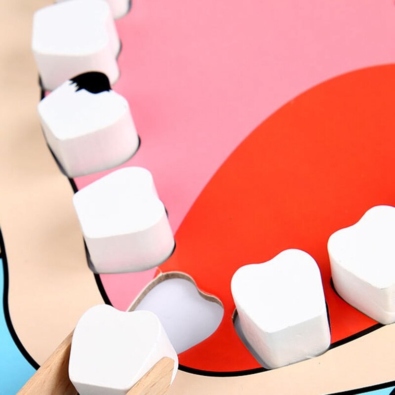 Children's Wooden Simulation Toy Role-Playing Toot... – Vicedeal