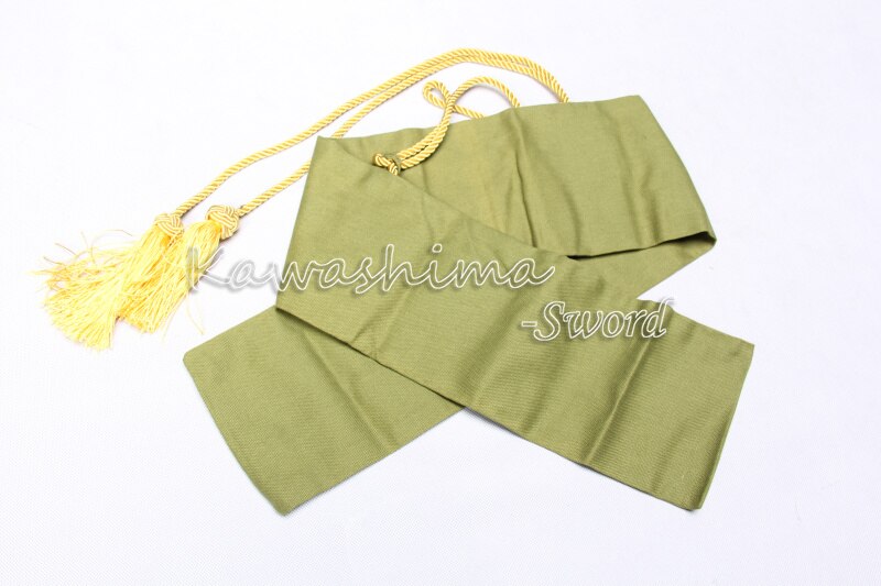 Japanese Samurai Sword Bag Deep Green Color Fabric... – Grandado