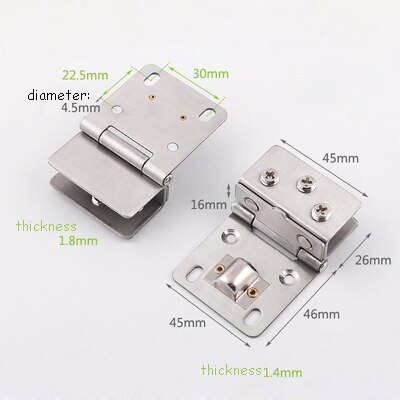 90 Degree Glass Cabinet Door Hinges Bathroom Furni... – Grandado