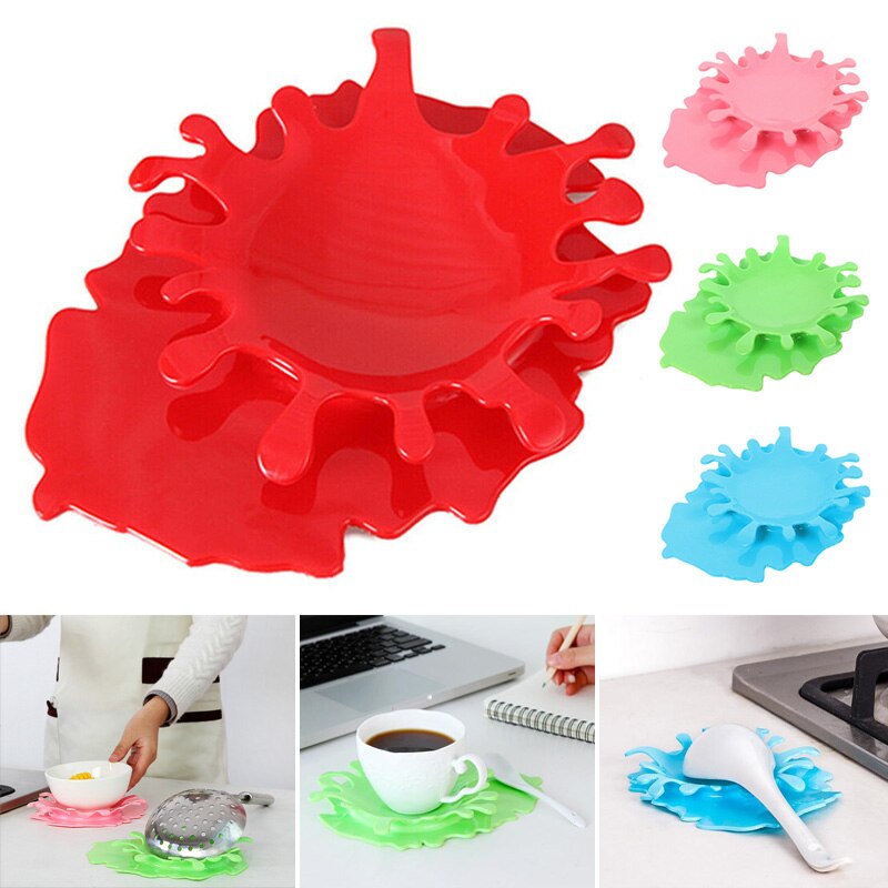 Plastic Ketchup Shape Spoon Rest Holders 4 Colors ... – Vicedeal