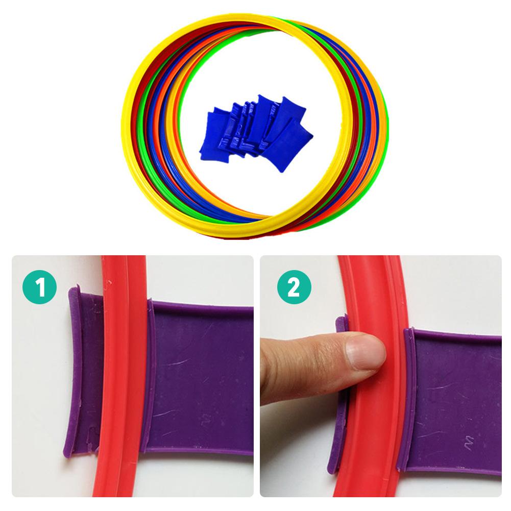 Indoor And Outdoor Activity Toys Hopscotch Ring Ga... – Grandado