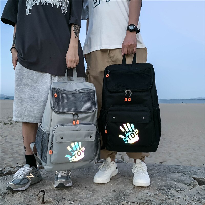 VC Streetwear Reflective Fingerprint Youth Backpac... – Vicedeal