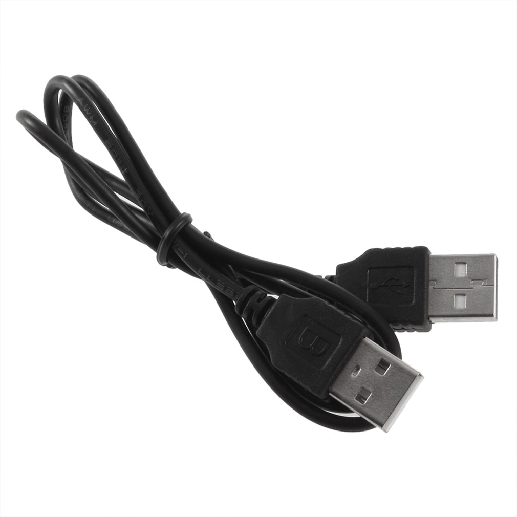 2pcs Black USB 2.0 Male To Male M/M Extension Conn... – Vicedeal