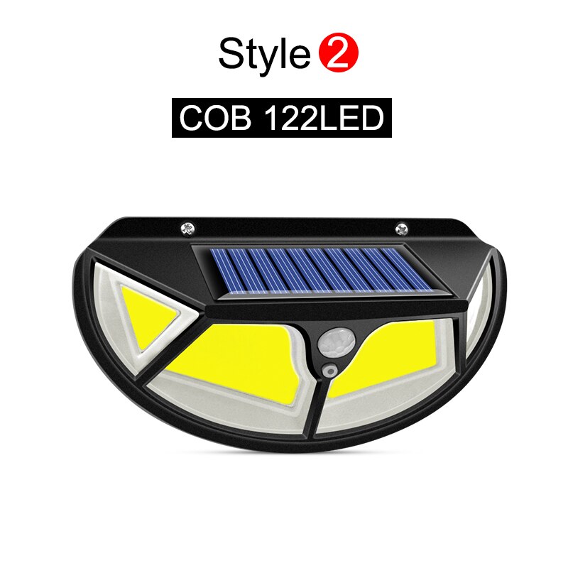 Luz Solar COB de 120/122 LED con 3 modos de trabaj... – Grandado
