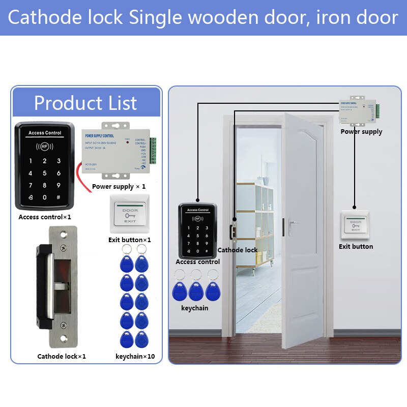 RFID Access Control System Kit Standalone Controll... – Vicedeal