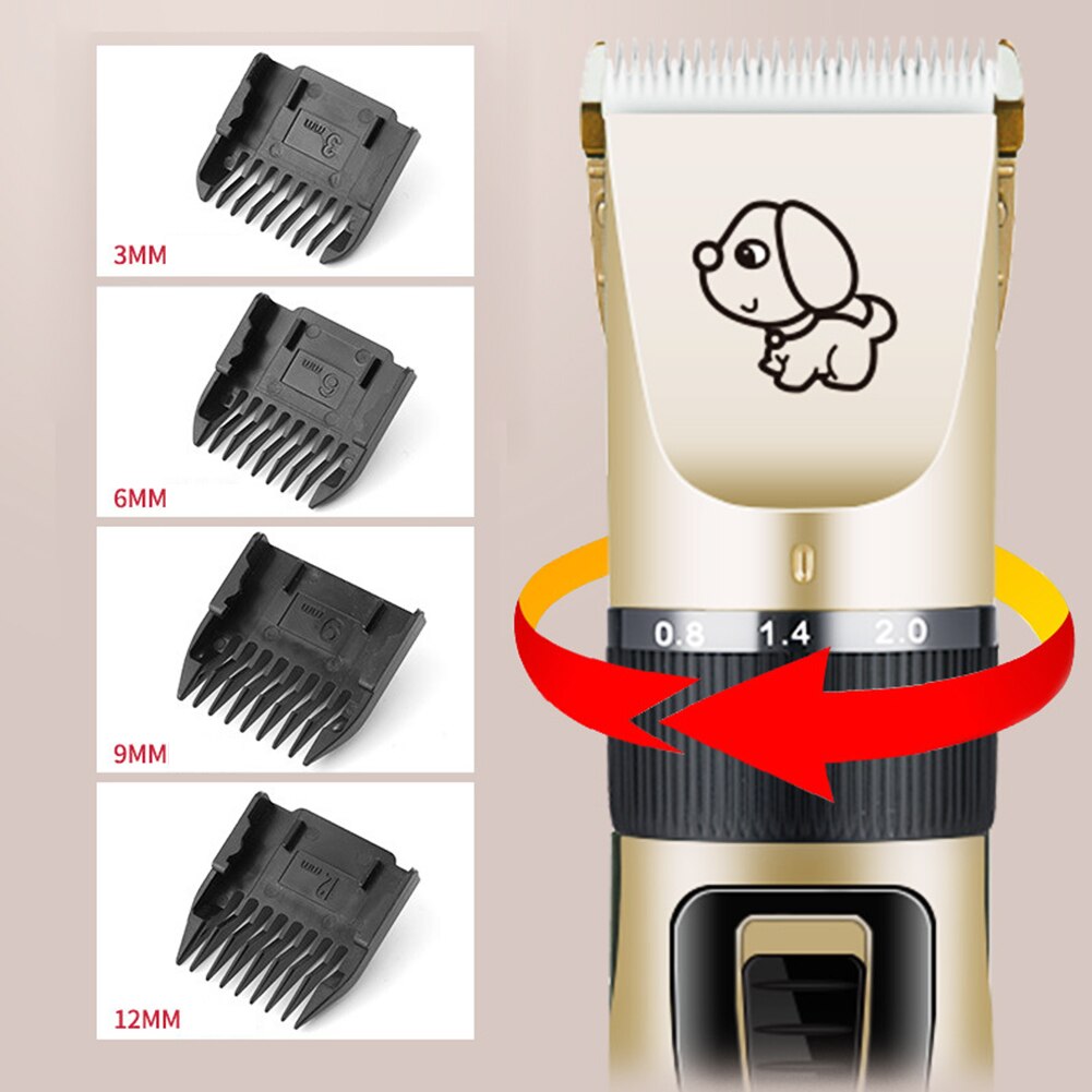 Pet Dog Cat Hair Clipper Electric Scissor Recharge... – Grandado