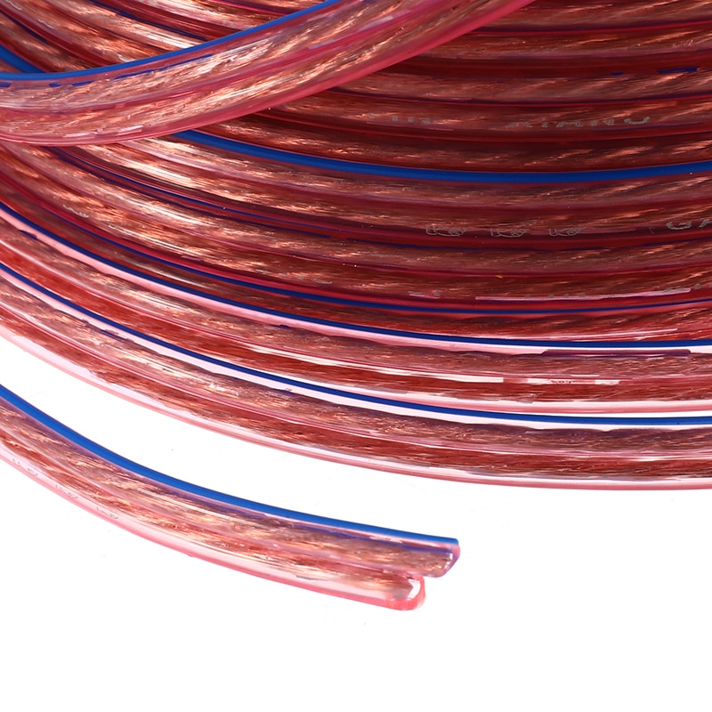 20M 2x 0.75mm Loud Speaker Cable Audio Wire High P... – Grandado