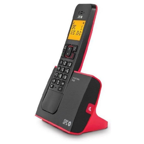 Kabelloses Telefon Dect SPC 7290R Schwarz – Vicedeal