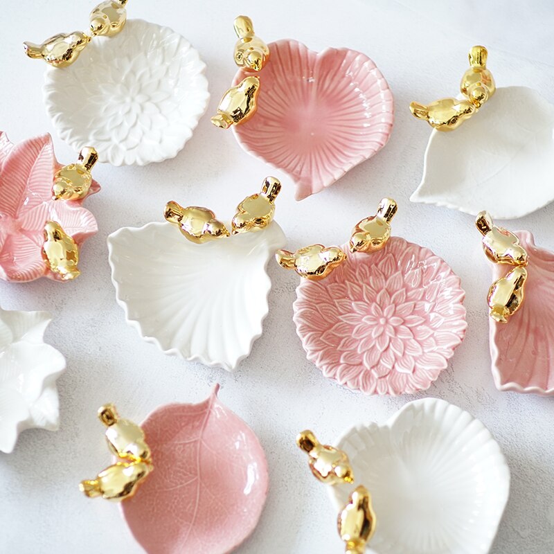 Ceramic Soap Tray Soap Dish Dessert Snacks Small S... – Vicedeal