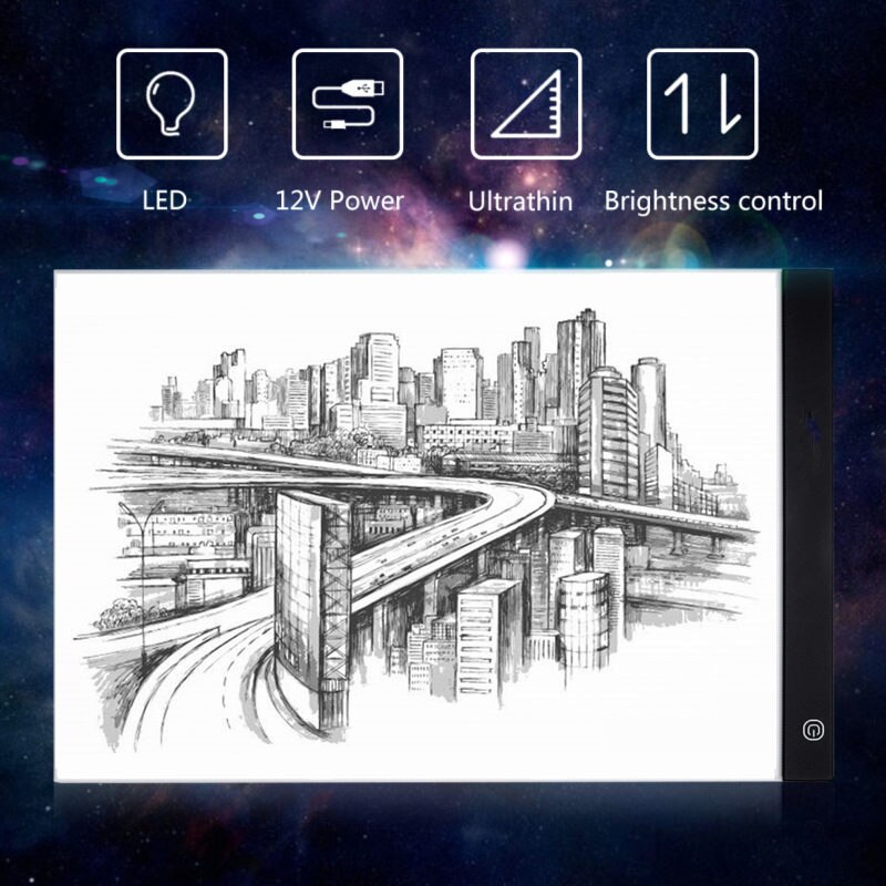 A3 LED Drawing Board LED Graphic Tablet Writing Pa... – Vicedeal