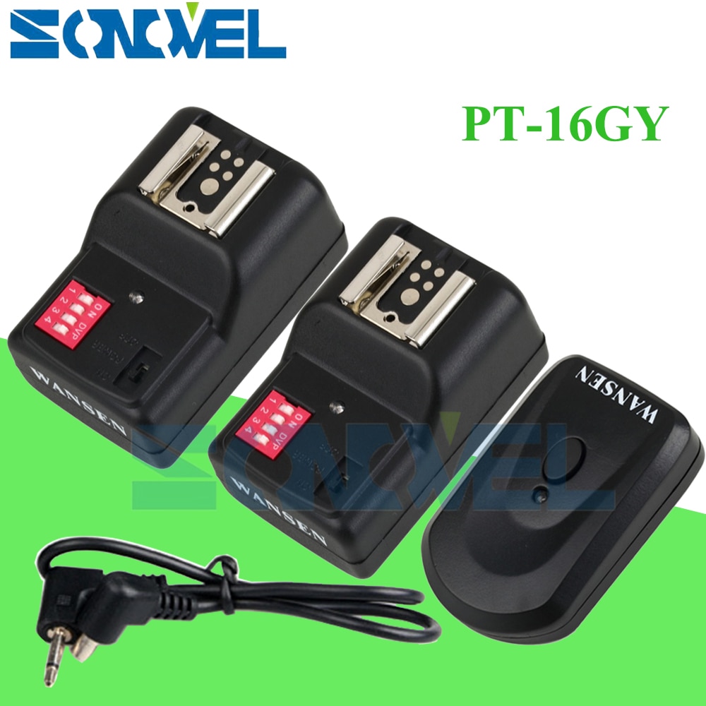WanSen PT-16GY 16 Kanalen Wireless Flash Trigger Z... – Vicedeal