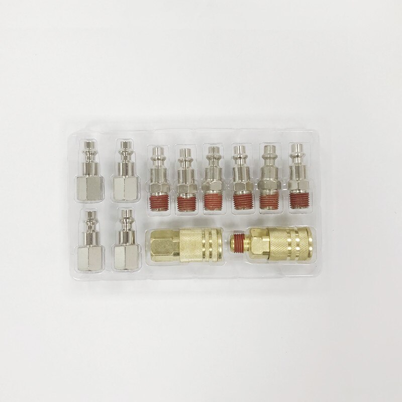 12pcs Quick Coupler Set 1/4''NPT Male and Female Q... – Grandado