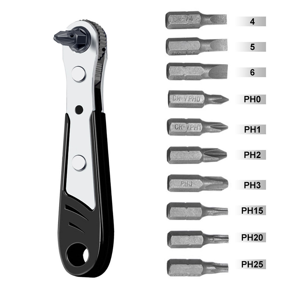 1/4 Inch Mini Ratel Ratelsleutel Quick Release Soc... – Grandado