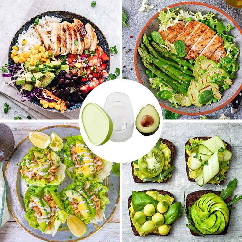 1 Pc Avocado Voedsel Opbergdoos Ruimtebesparend Av... – Vicedeal