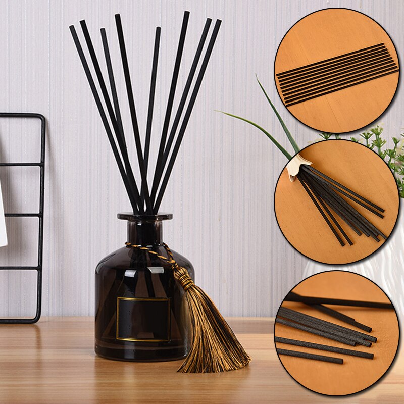 10pcs Black Fiber Sticks Diffuser Volatile Rod for... – Vicedeal