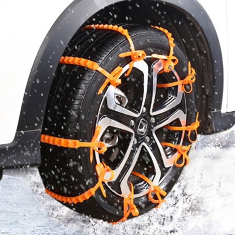 10PCS Car Tire Chains Universal Tyre Chains Anti-s... – Grandado