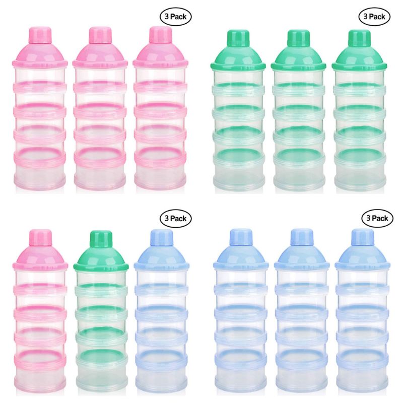 Baby Melkpoeder Dispenser, Non-Spill Smart Stapelb... – Vicedeal