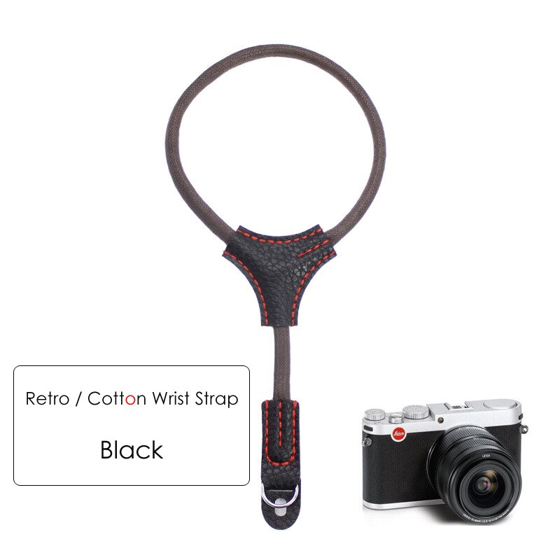 Retro Cotton Hand-made Camera Wrist Hand Strap Adj... – Grandado