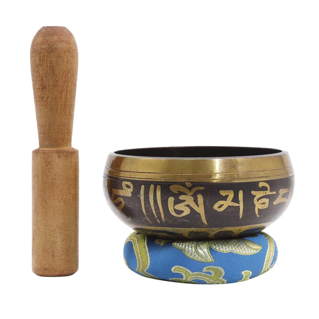 Tibetan Singing Bowl Set - With Traditional Tibeta... – Grandado