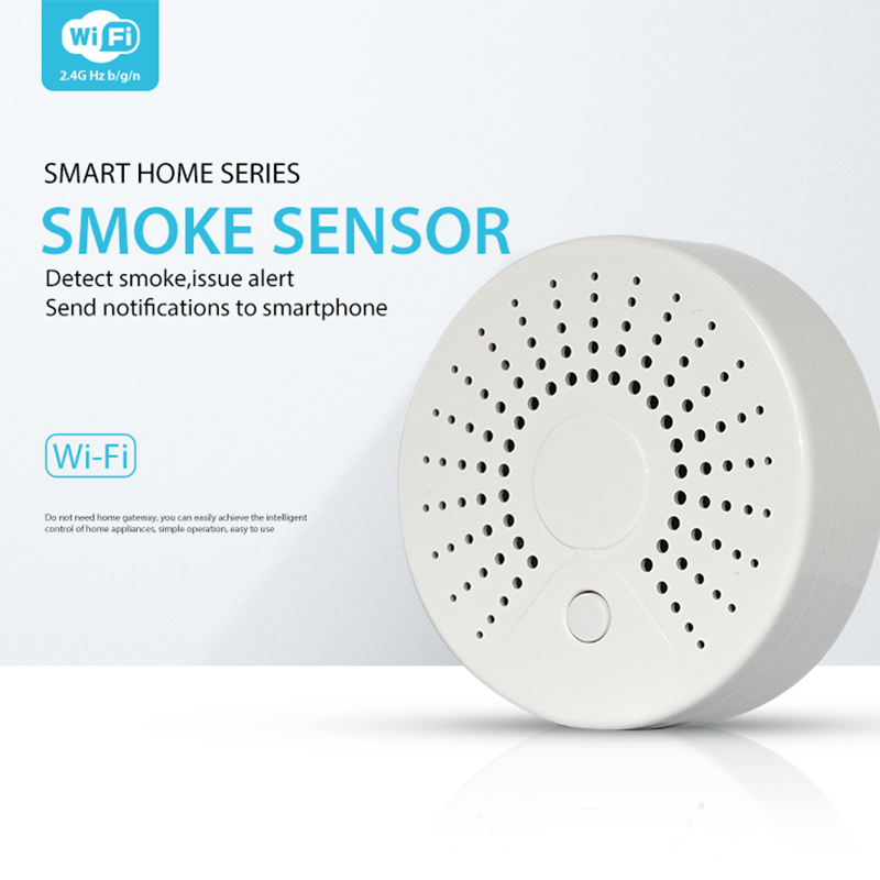 Tuya WiFi Smoke Alarm Fire Protection Smoke Detect... – Vicedeal