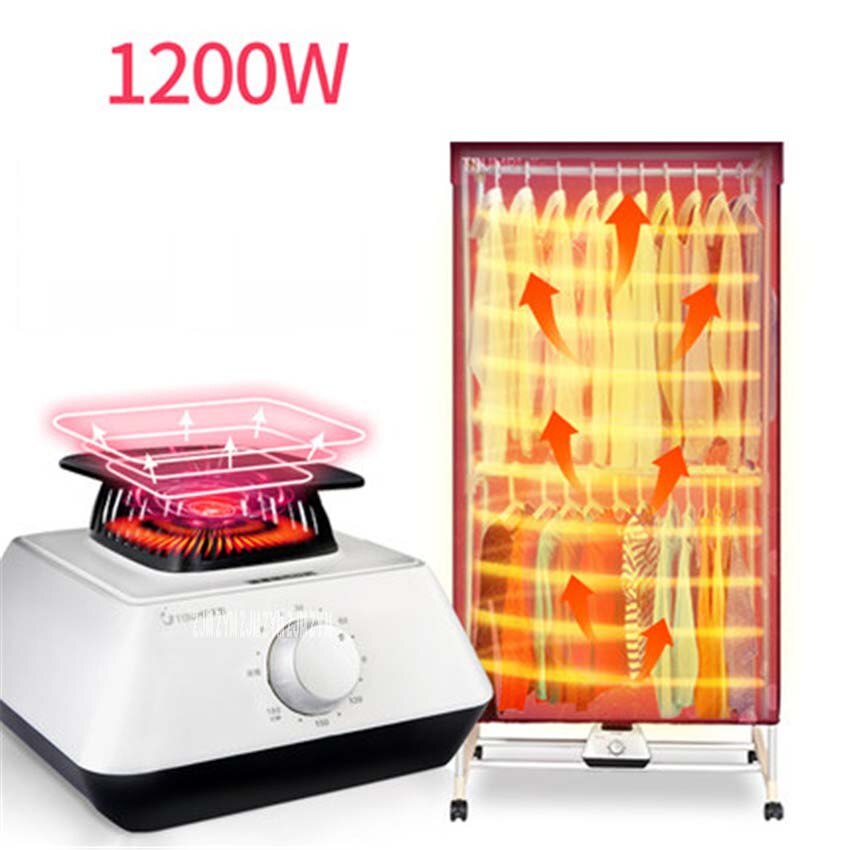 Household warm air dryer portable folding steel do... – Grandado