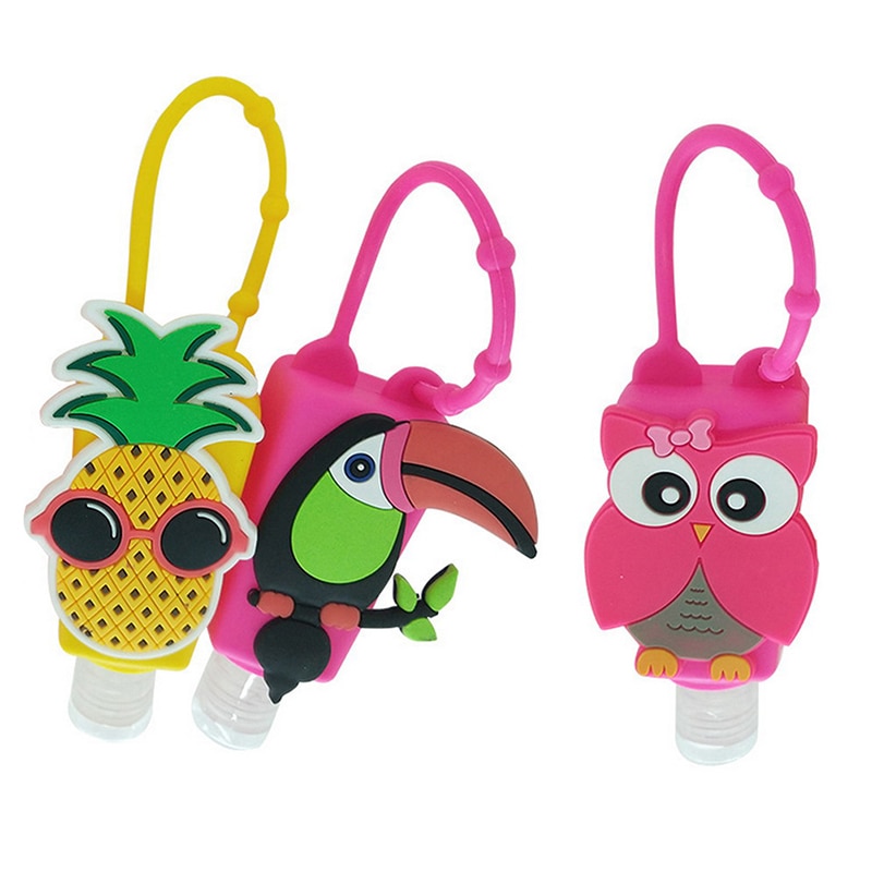 Silicone Cute Cartoon Owl/bird Mini Hand Sanitizer... – Grandado