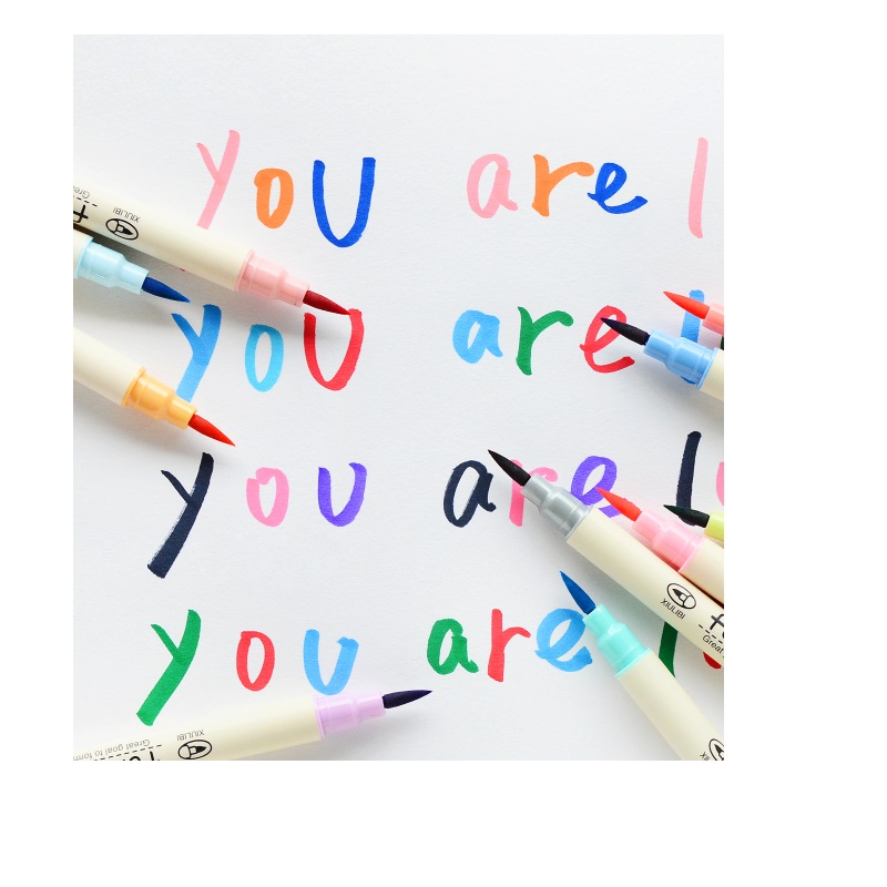 10 Color Calligraphy marker pen set for kids Schoo... – Vicedeal