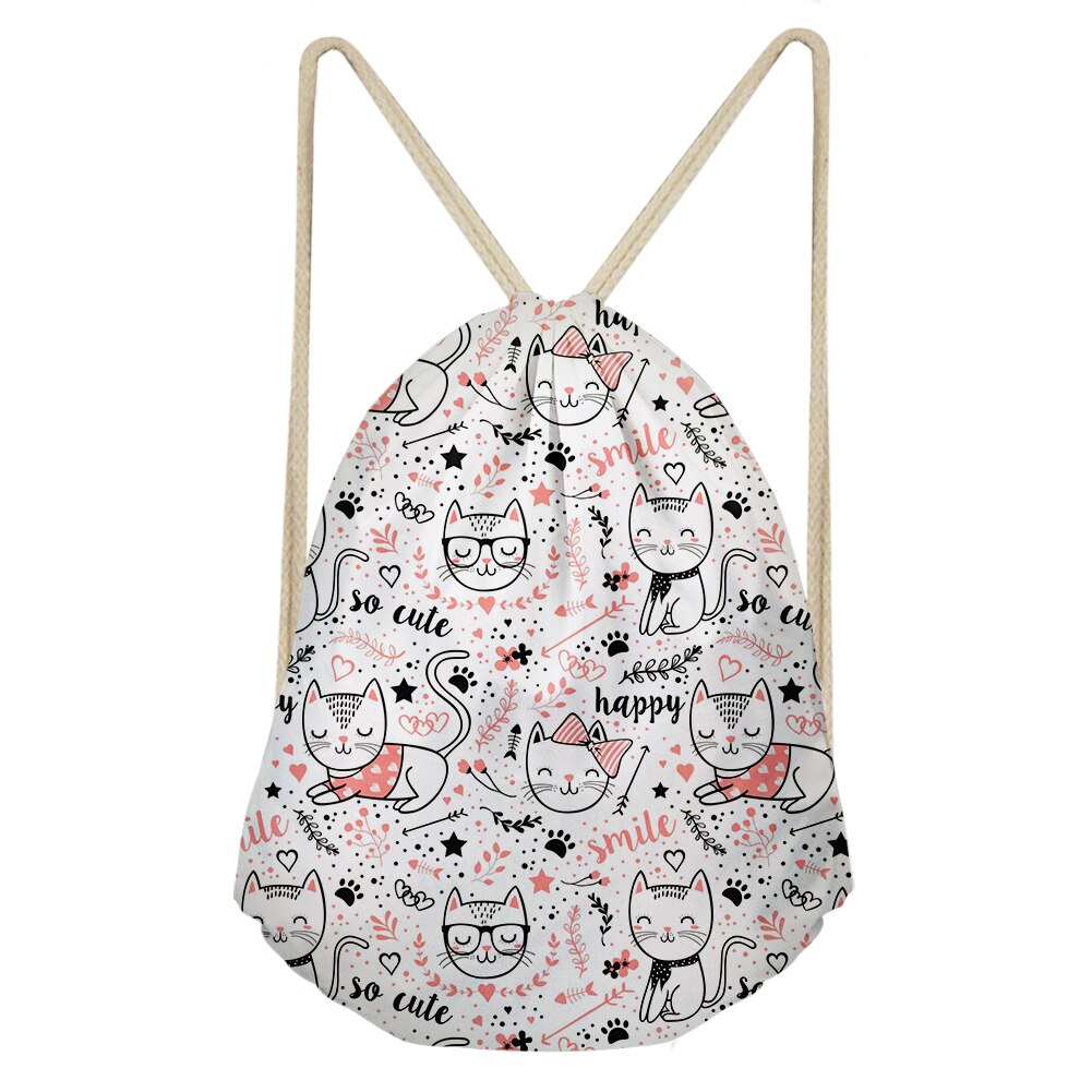 Polyester Tasje Voor Vrouwen Cartoon Cosmetica Pat... – Grandado