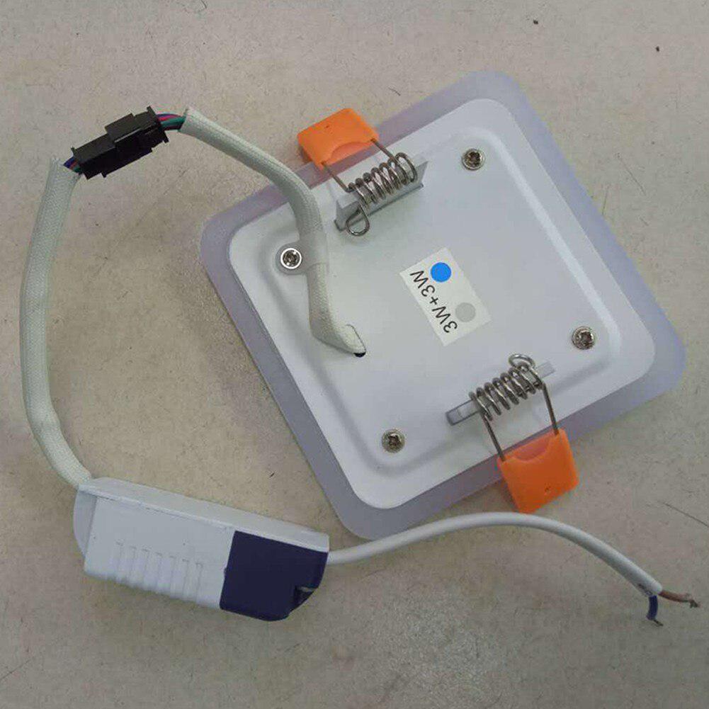 Dual Color Acrylic LED Recessed Ceiling Panel Down... – Grandado