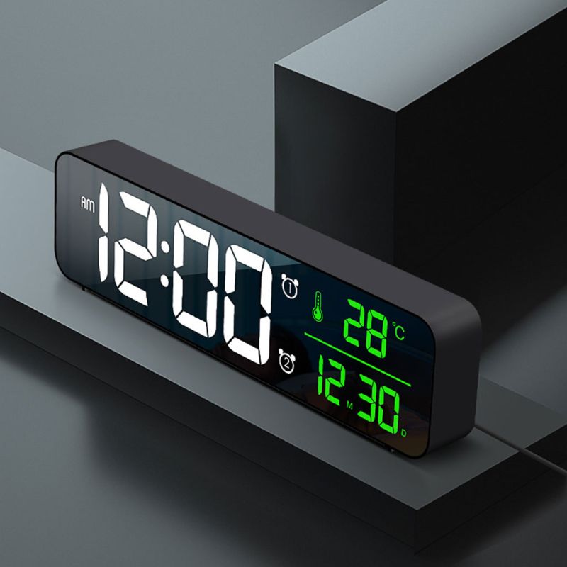Electronic LED Digital Large Display Morning Alarm... – Vicedeal