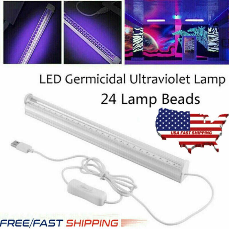 LED UV Disinfection Lamp Tube UVC Ozone Ultraviole... – Grandado