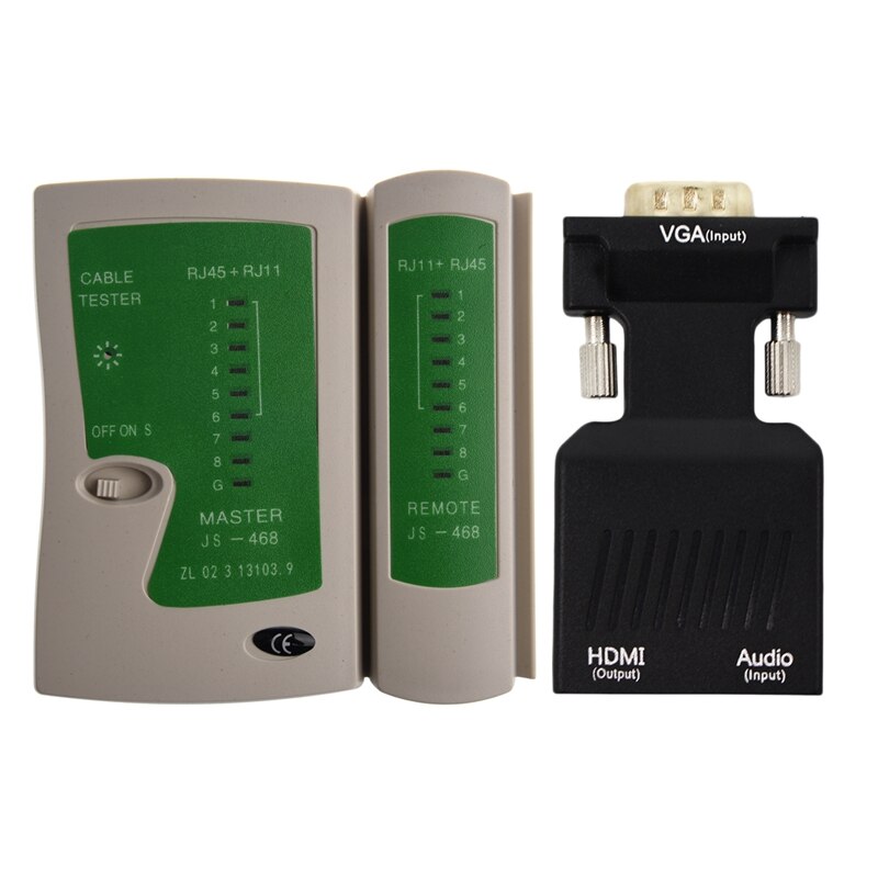 1 Set USB LAN Network/Phone Cable Tester RJ11 RJ12... – Grandado