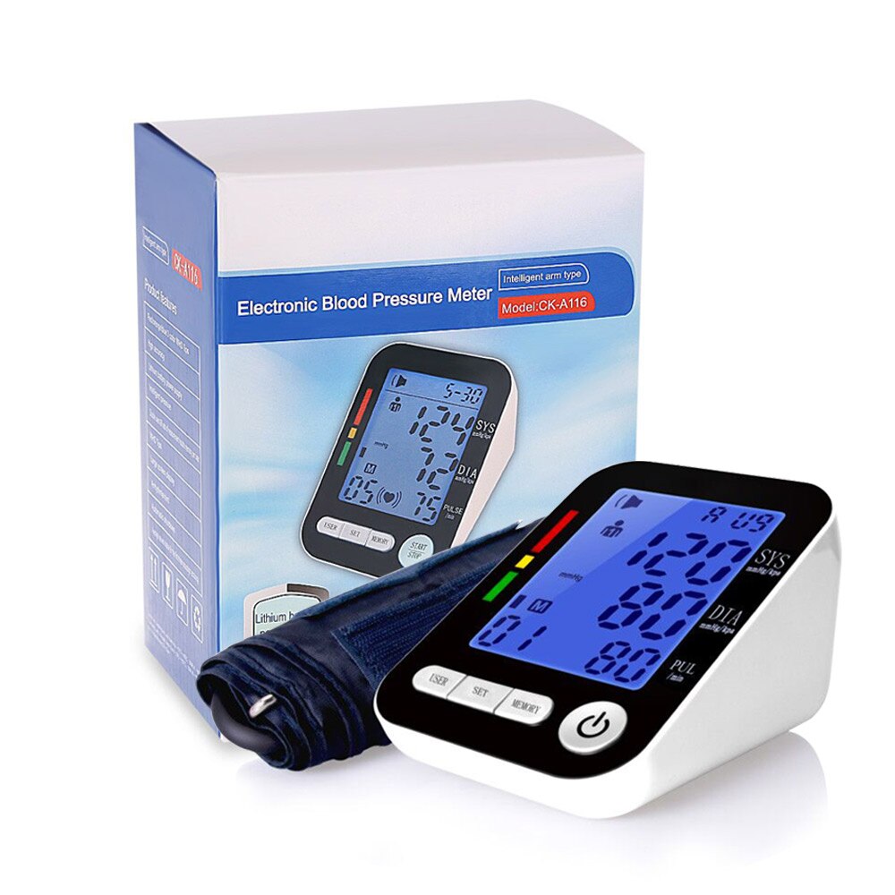 USB Digital Automatic Electric sphygmomanometer Bl... – Grandado