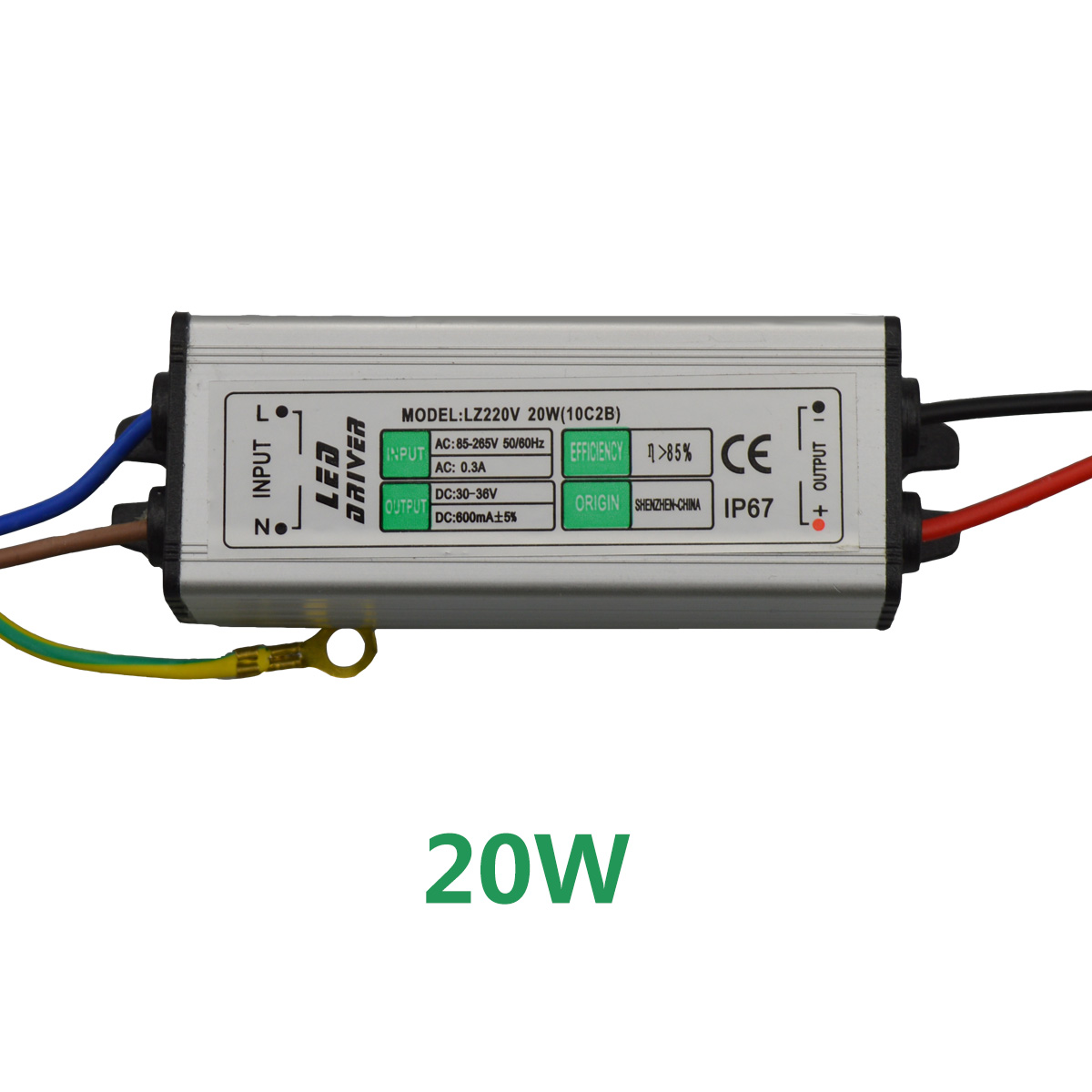Led Driver 10 W-100 W Led Driver 300ma AC100V-265V... – Grandado