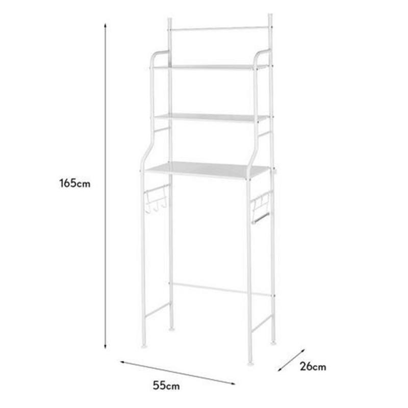 Multifunctional Bathroom Shelf Over Toilet Storage... – Vicedeal