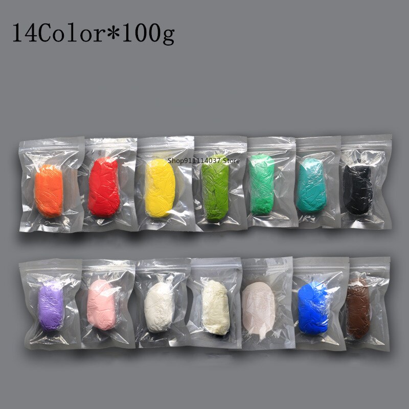 18Colors Crystal Resin Clay Polymer Clay Transluce... – Vicedeal