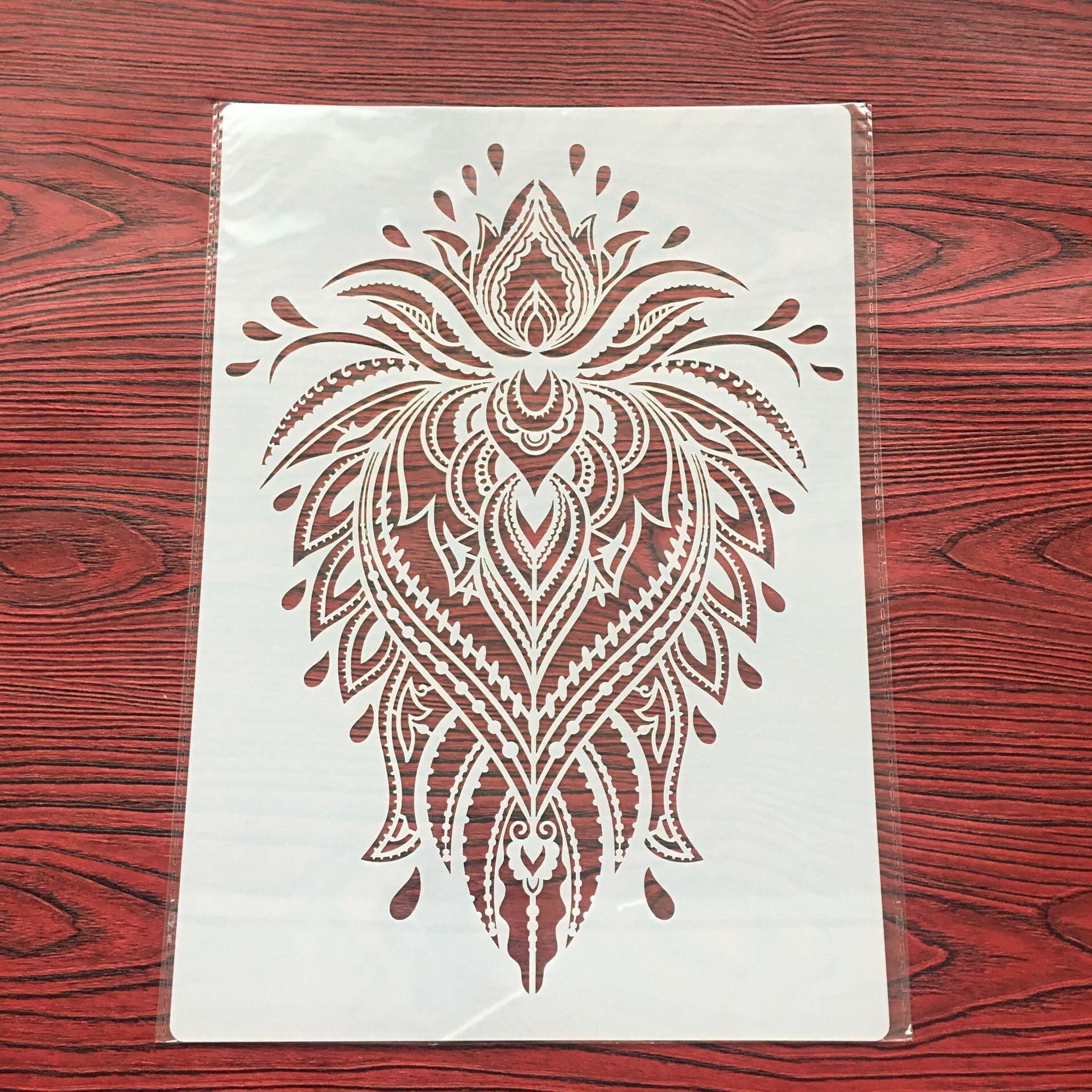 4 Stks/set A4 Stencils Schilderij Kleuring Embossi... – Grandado