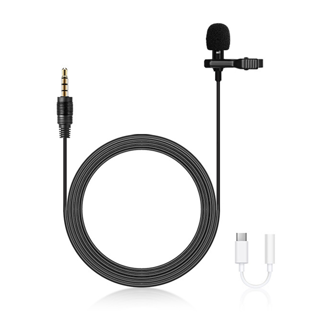 3Options Lavalier Microphone Lapel Clip-on Condens... – Grandado