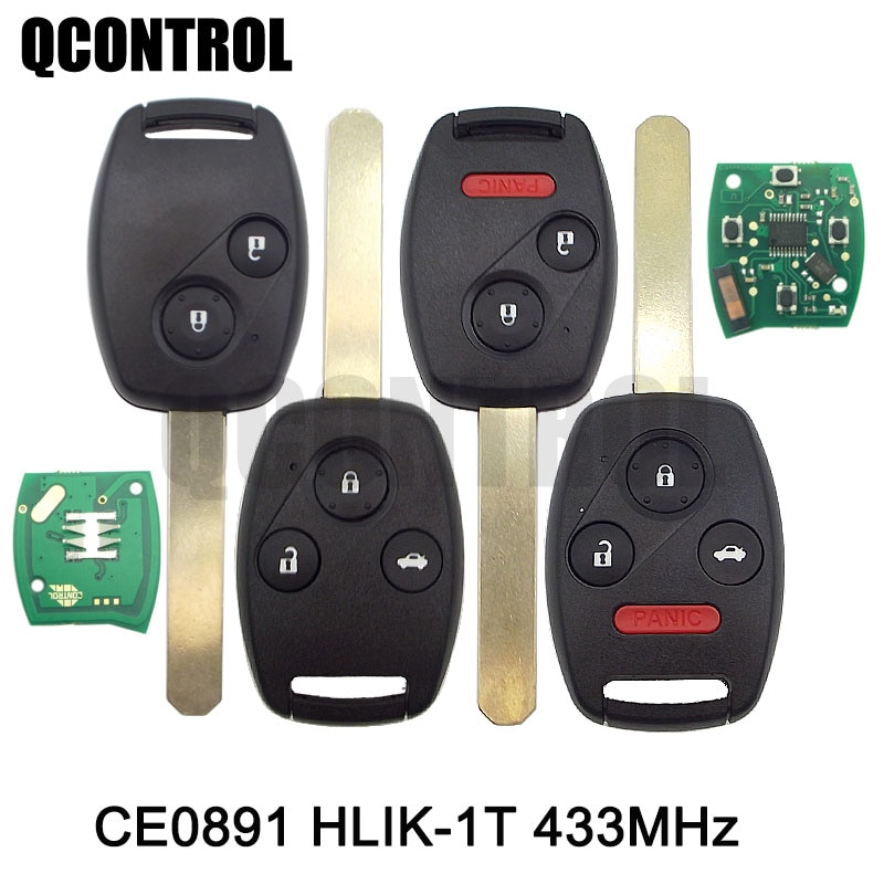 QCONTROL Car Remote Key Suit for Honda CE0891 HLIK... – Grandado