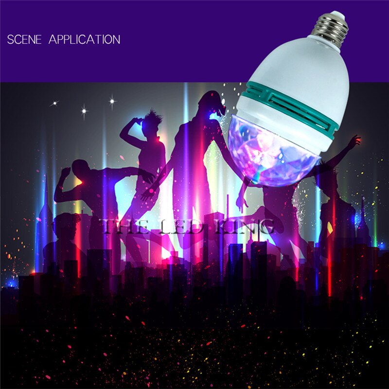 3W 6W 9W E27 RGB Led Lamp Bulb Magic Color Project... – Vicedeal