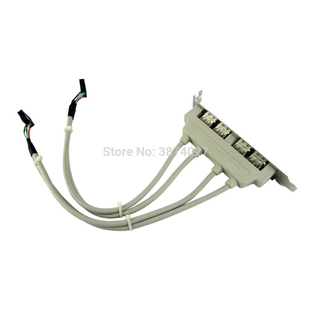 Computer Chassis PCI Bit USB 2.0 Baffle Connector ... – Grandado