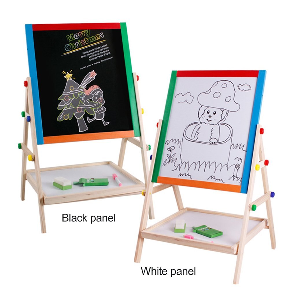 Adjustable Kids Easel Drawing Board Folding Sketch... – Grandado
