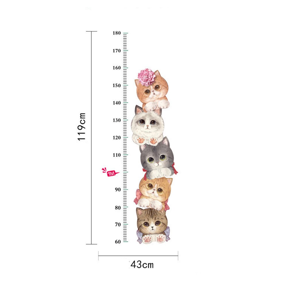 Cute Cat Theme Family Room Window Wall Mural Decor... – Vicedeal