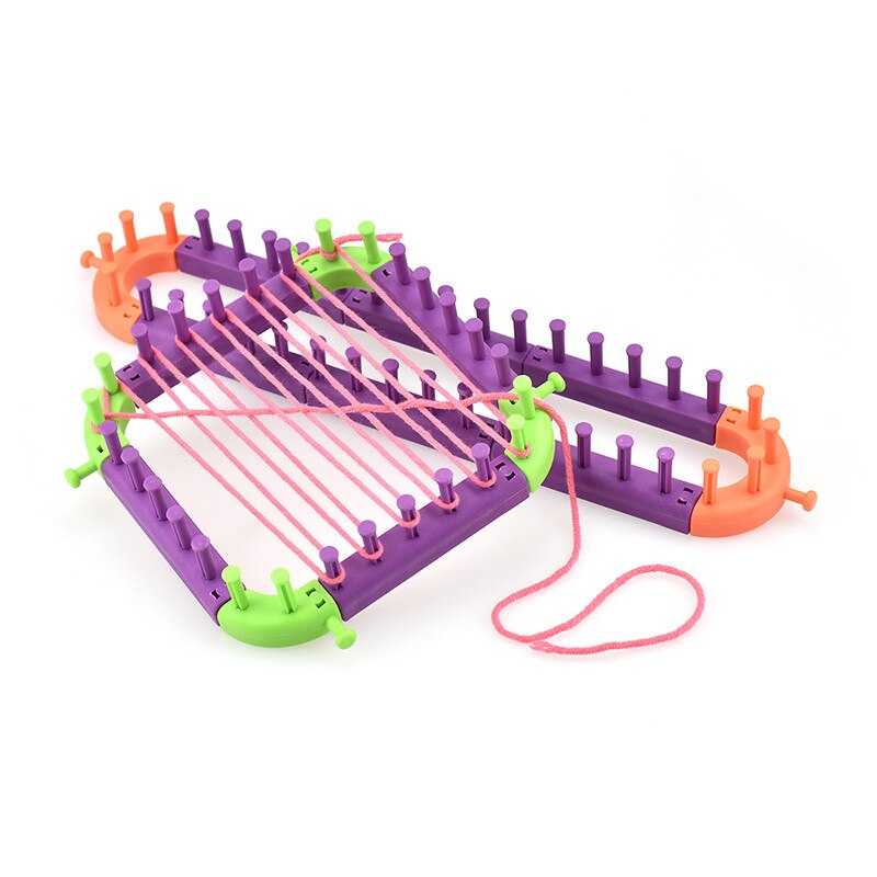 Knitting Loom DIY Spliced Loom Braided Frame Child... – Grandado