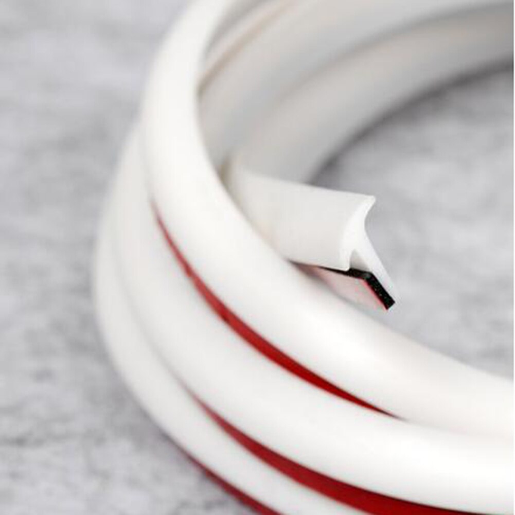 5M T-Type Rubber Sealing Strip White For Car Edge ... – Vicedeal