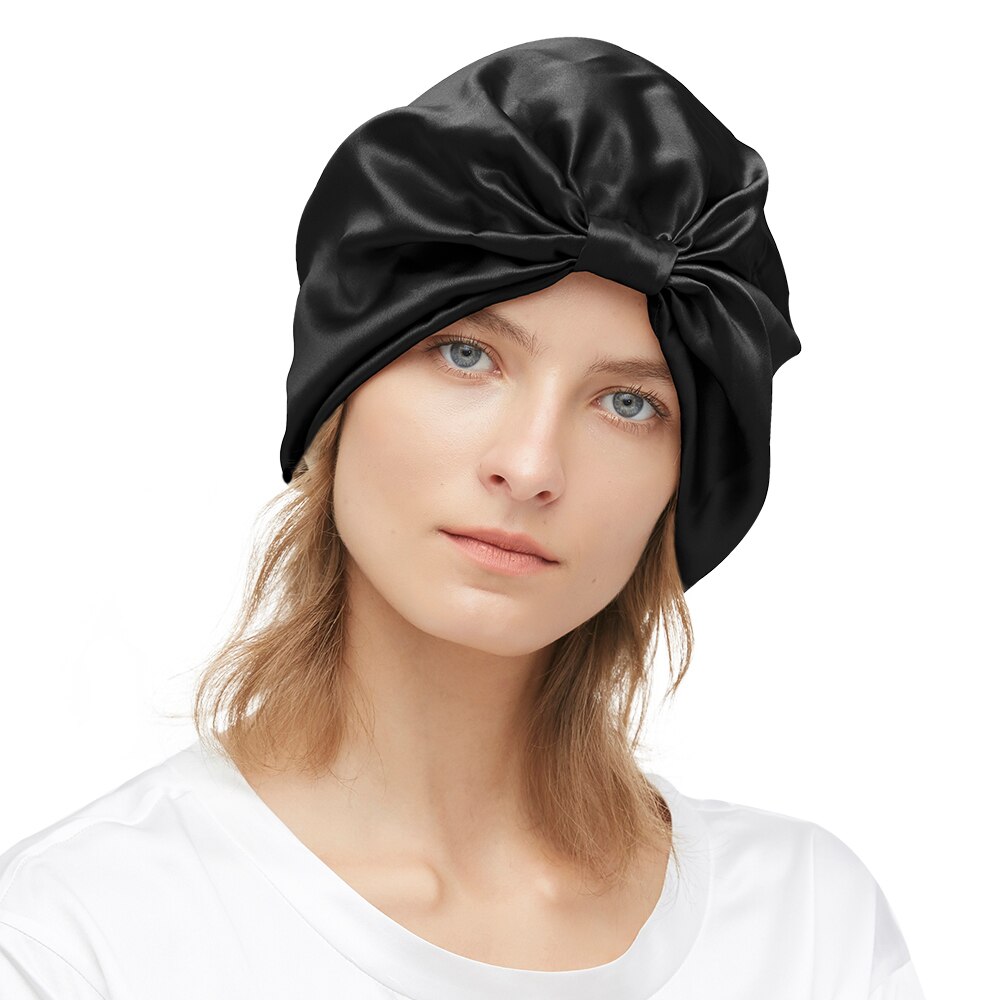 LILYSILK Silk Sleep Cap Classic Pleated Hair One S... – Vicedeal